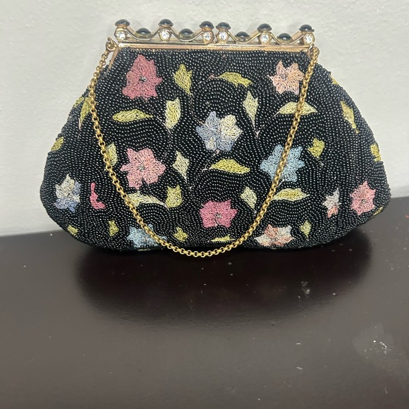 Lederer | Bags | Vintage Lederer Beaded Floral Bag | Poshmark